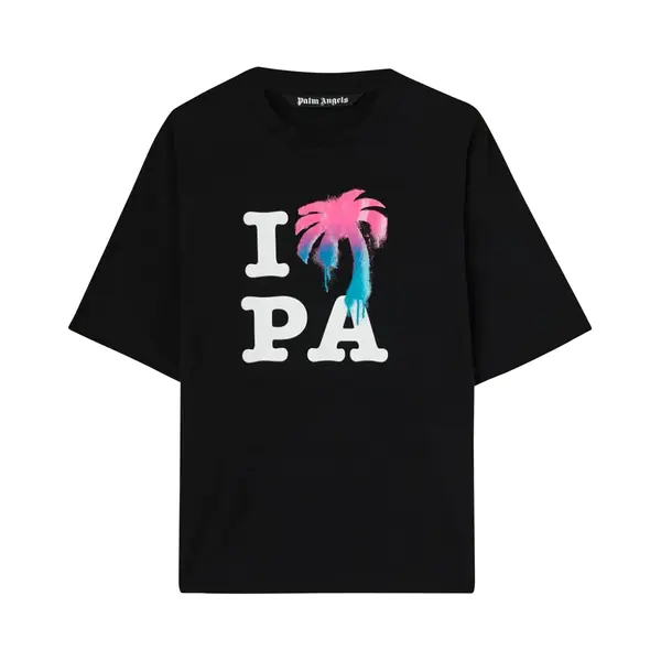 Palm Angels I Love Pa Classic T-shirt - Black