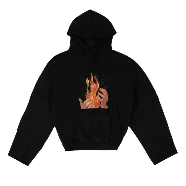 Off-White Diag Fire Back Zip Sweatshirt