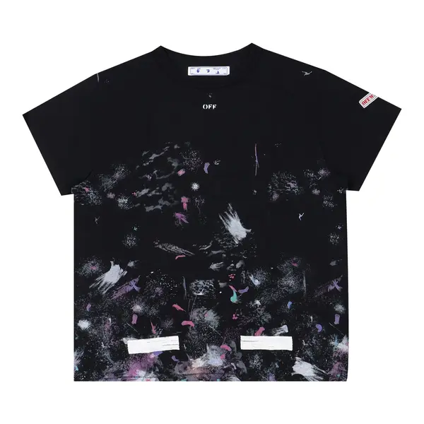 Off-White Seeing Things Washed T-shirt - Black