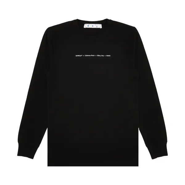 Off-White Tornado Arrow Long-sleeve Tee /multicolor