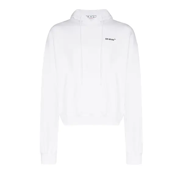 Off-White Caravag Arrow Over Hoodie - White