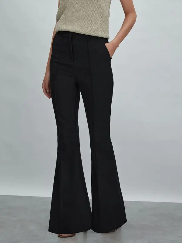 Acler High-rise Flared Trousers