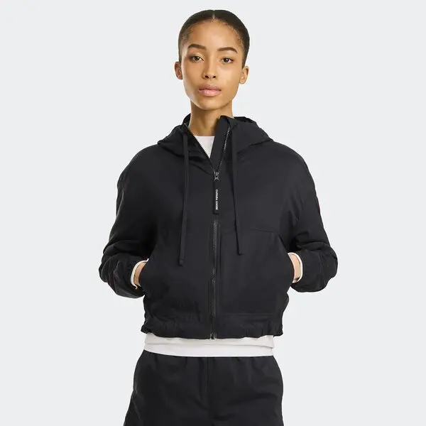 Canada Goose Kaslo Lightweight Cropped Jacket - Black