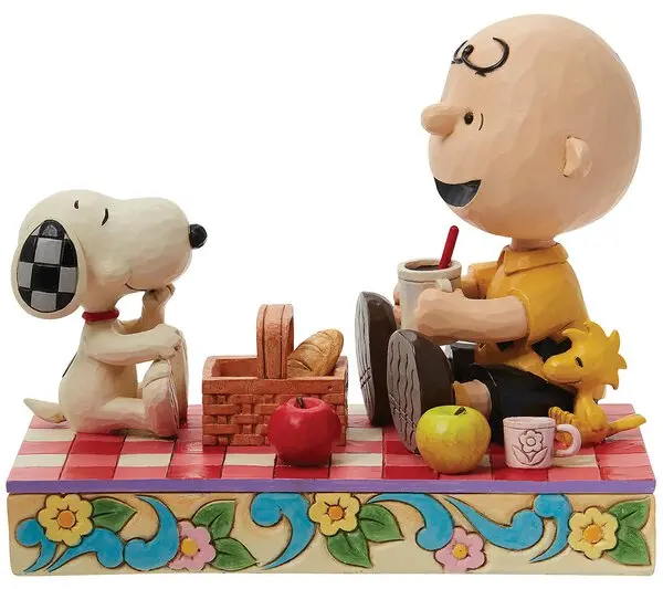 JIM SHORE Peanuts Snoopy, Charlie Brown & Wo Odstock - One-color