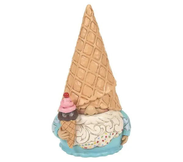JIM SHORE Ice Cream Gnome Figurine - One-color