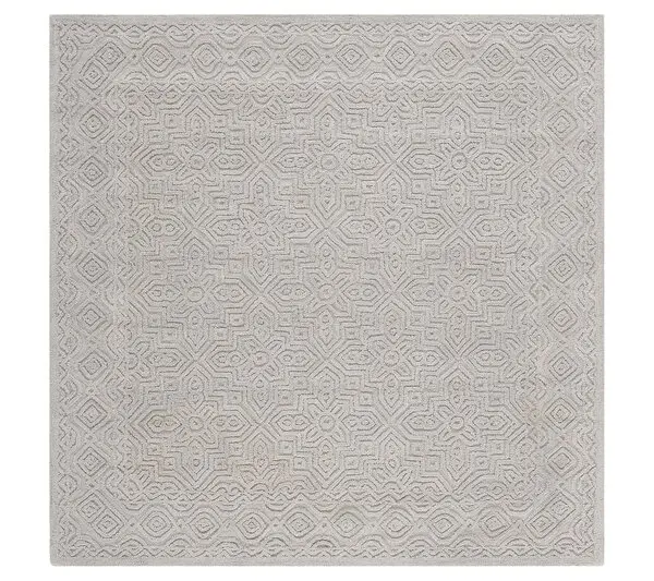 SAFAVIEH Textural Collection 6' X 6' Square Rug Valer Ie - One-color