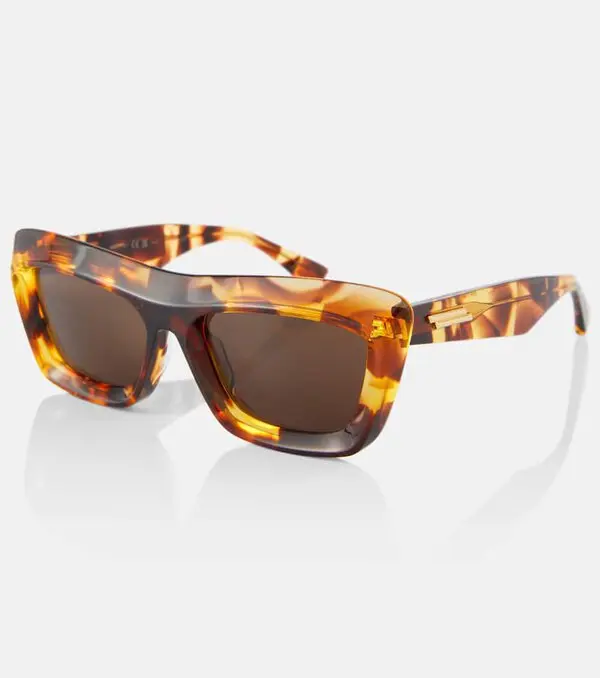 Bottega Veneta Scoop Rectangular Sunglasses