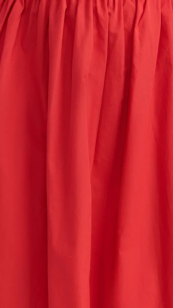 Playa Lucila Maxi Skirt - Red