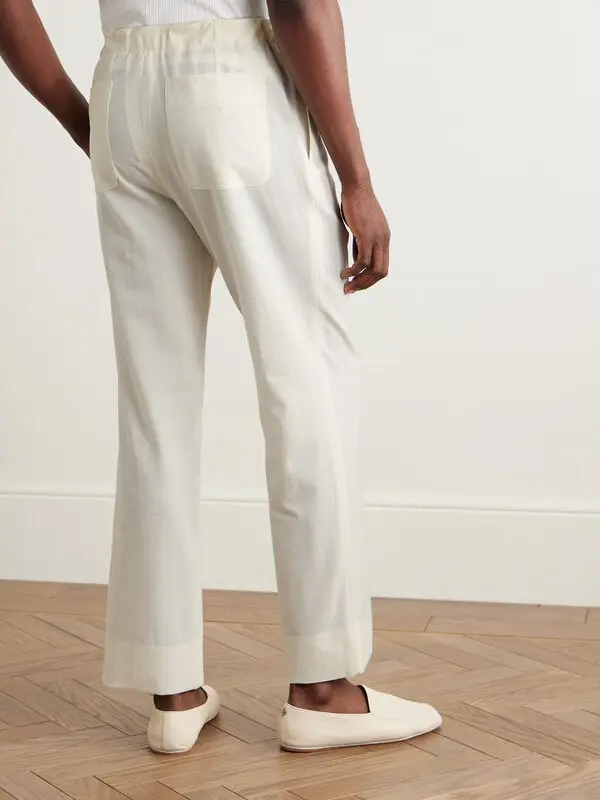 STOFFA Straight-leg Pleated Trousers