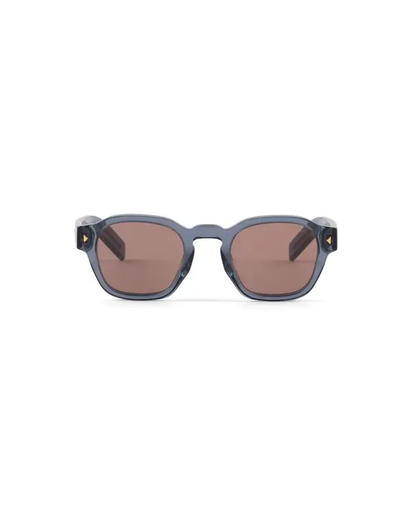 Prada Sunglasses With Iconic Metal Plaque - Lenses