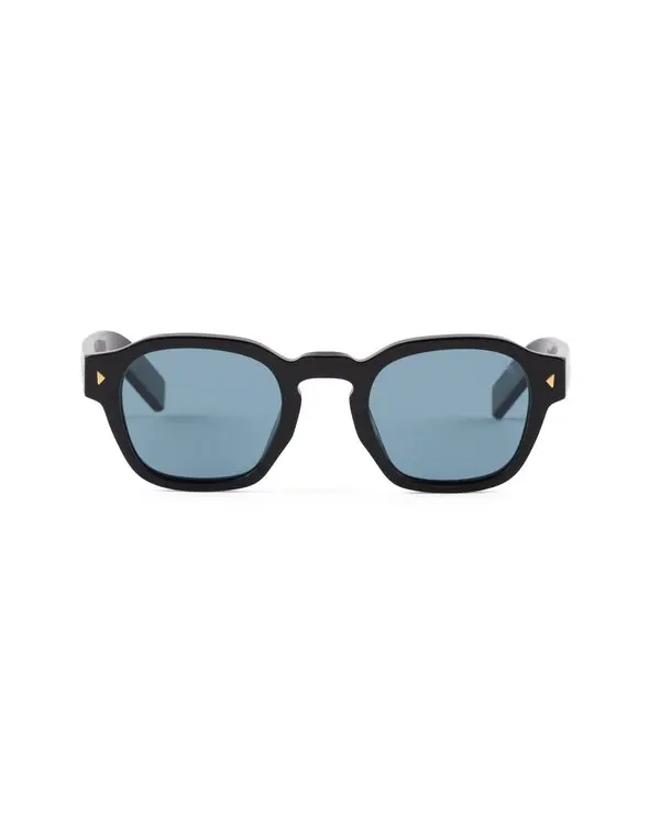Prada Sunglasses With Metal Plaque - Lenses