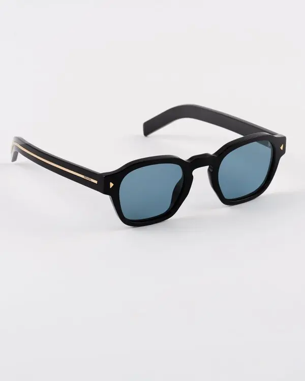 Prada Sunglasses With Metal Plaque