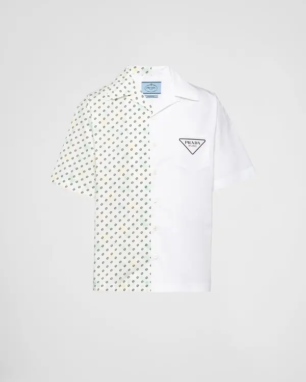 Prada Double Match Cotton Shirt
