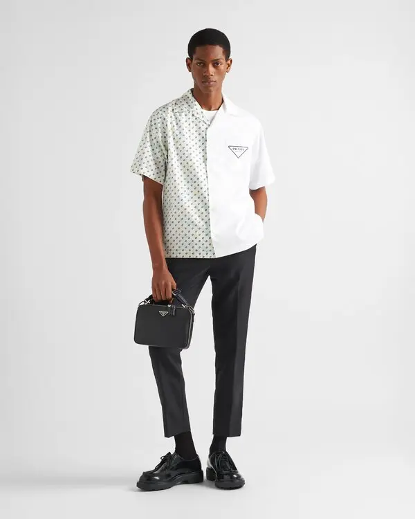 Prada Double Match Cotton Shirt