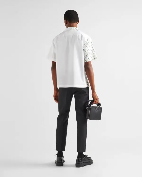 Prada Double Match Cotton Shirt