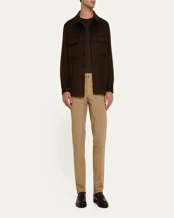Incotex Royal Batavia Chino Pants - Light Beige