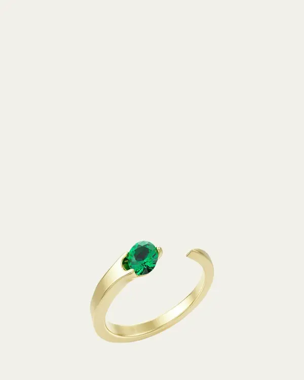 KAMAL Lotus Bloom Trio Stack Rings