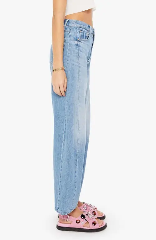 Mother The Half Pipe Flood High-Waist Barrel Jeans Material Girl