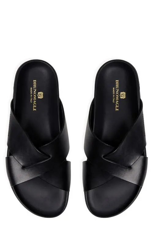 Bruno Magli Bologna Slide Sandal - Black
