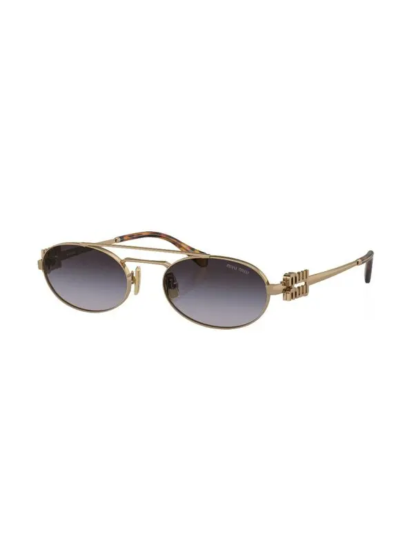 Miu Miu Oval-frame Sunglasses