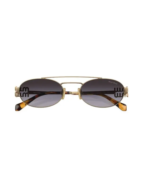 Miu Miu Oval-frame Sunglasses