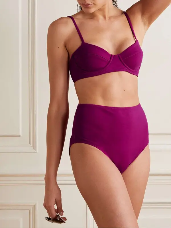Mara Hoffman Lua Underwired Bikini Top - Pink
