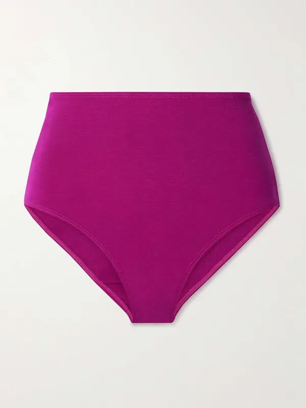 Mara Hoffman Lydia Bikini Briefs - Pink