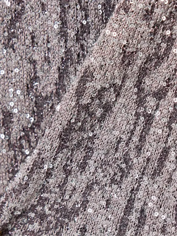 Acne Studios Sequin-embellished Jacquard-knit Maxi Dress