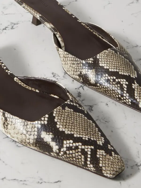 ST. AGNI Mira Snake-effect Mules