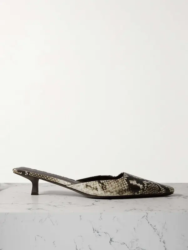 ST. AGNI Mira Snake-effect Mules