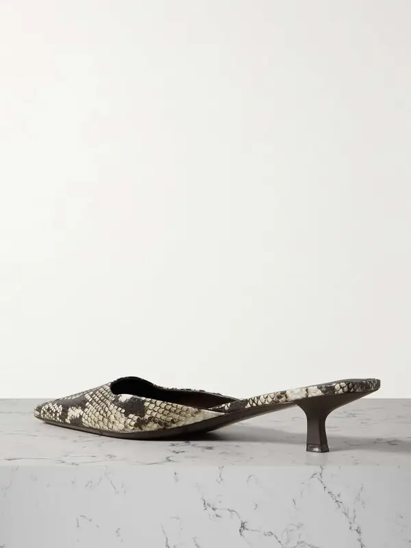 ST. AGNI Mira Snake-effect Mules