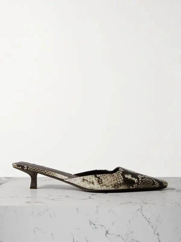 ST. AGNI Mira Snake-effect Mules