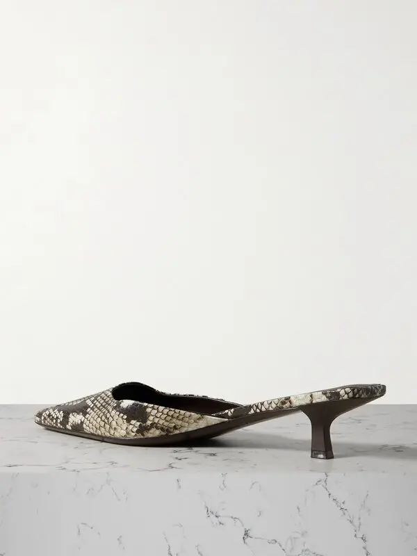 ST. AGNI Mira Snake-effect Mules