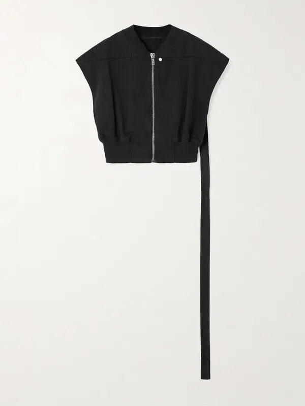 Rick Owens Babel Tatlin Cotton Bomber Jacket