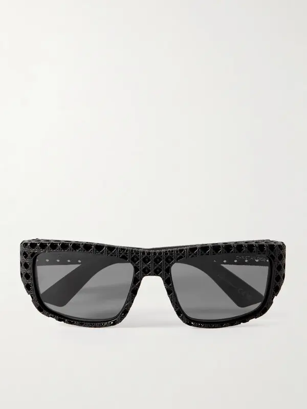 Dior Dior3d S1i Square-frame Sunglasses - Black