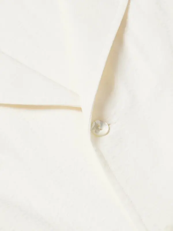 STOFFA Wool-seersucker Overshirt