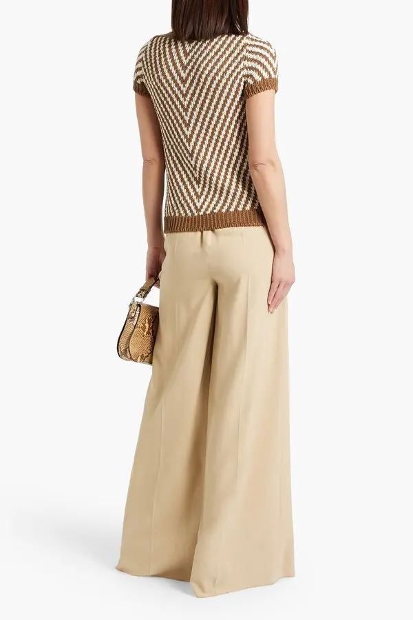 Max Mara Silk Wide-leg Pants