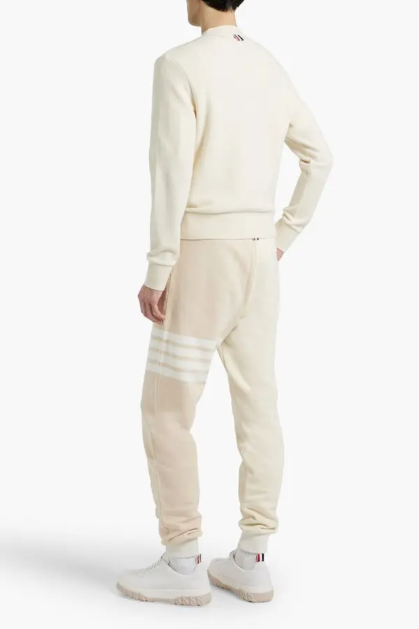 Thom Browne Cashmere Piqué Cardigan - Ivory