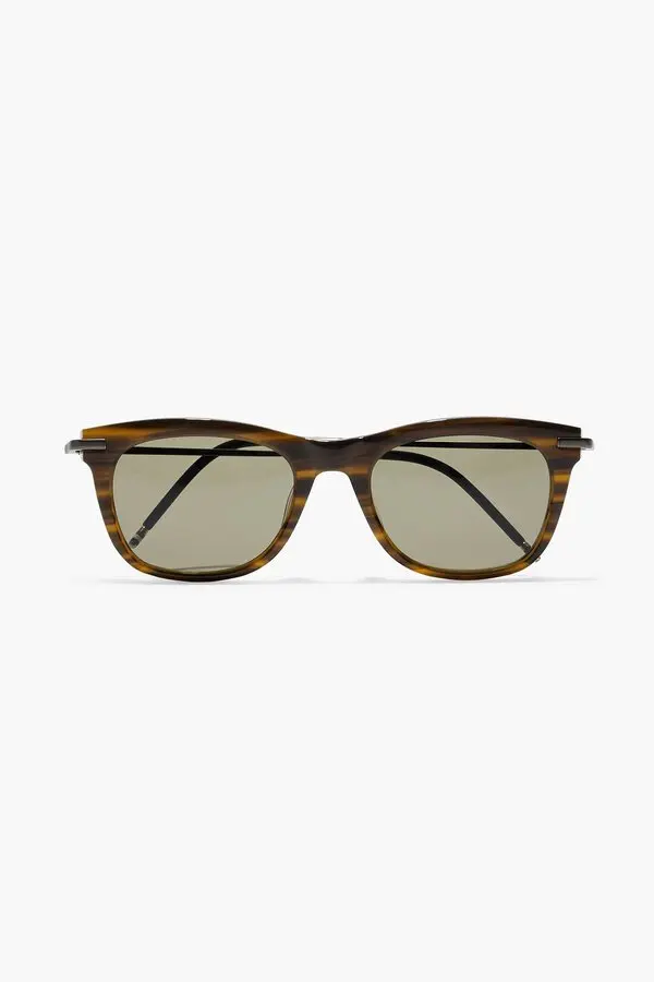 Thom Browne D-frame Sunglasses - Brown