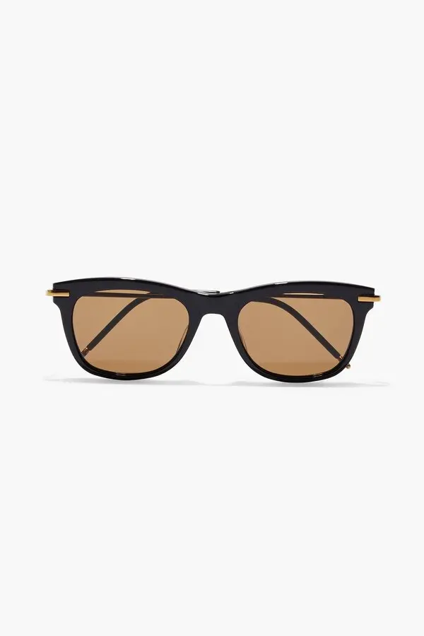 Thom Browne D-frame Sunglasses - Navy
