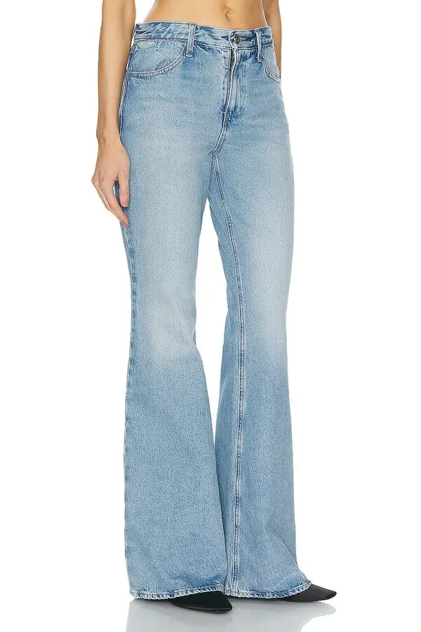 Sprwmn 5 Pocket Flare Leg Jeans