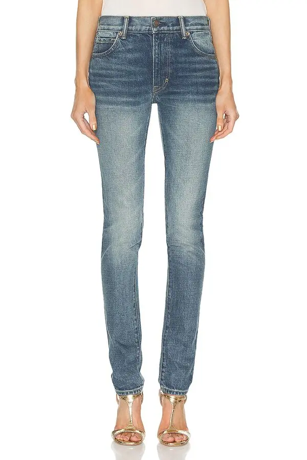 TOM FORD Stone Washed Skinny Jeans