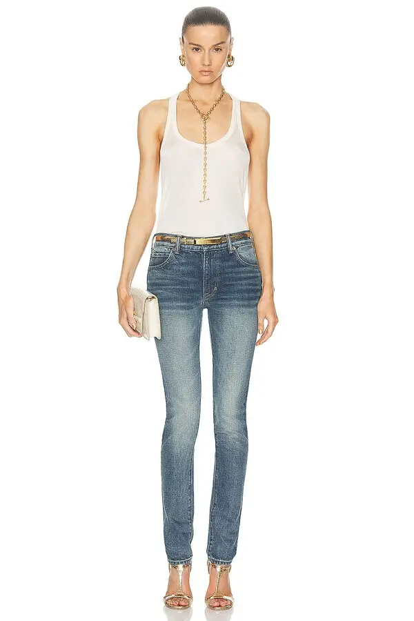 TOM FORD Stone Washed Skinny Jeans