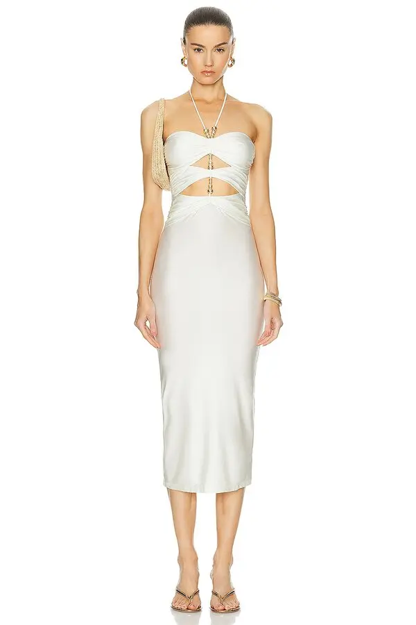 Shani Shemer Isabel Maxi Dress In Cream - 72% Off | Editorialist
