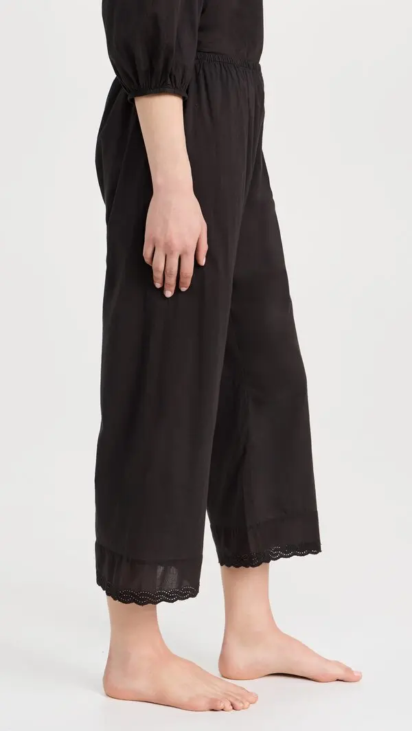 The Great. The Eyelet Easy Sleep Pants
