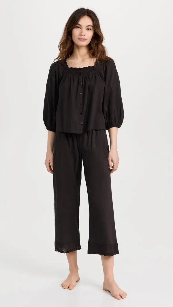 The Great. The Eyelet Easy Sleep Pants