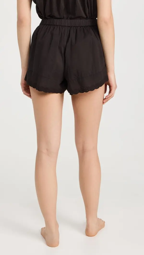 The Great. Eyelet Tap Shorts