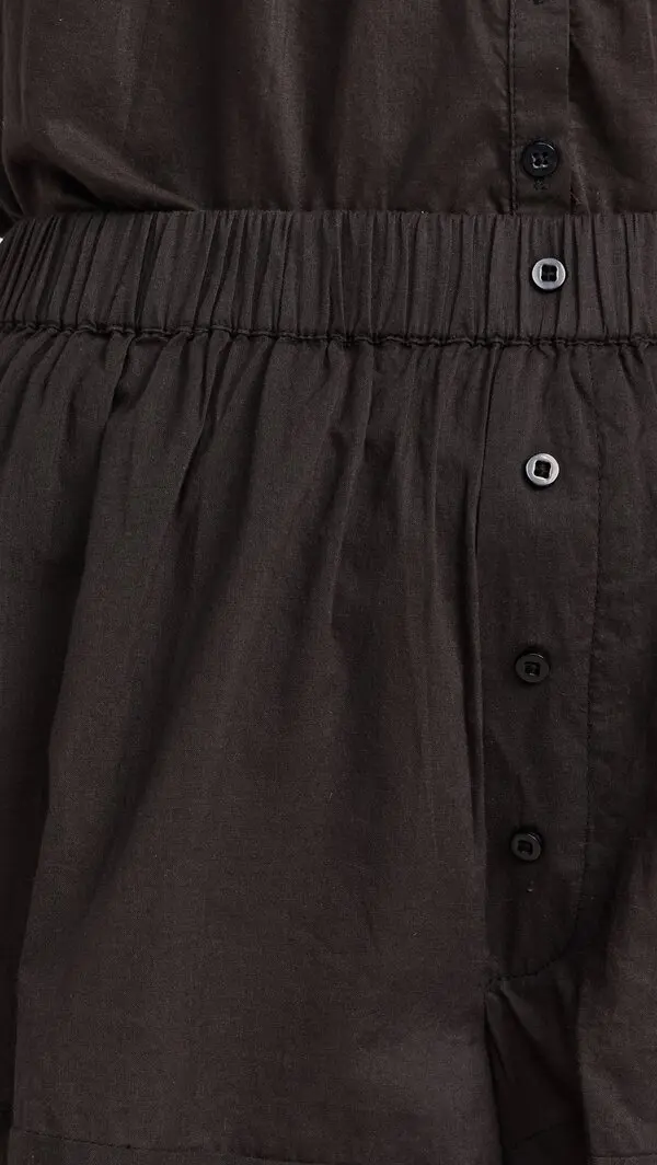 The Great. Eyelet Tap Shorts