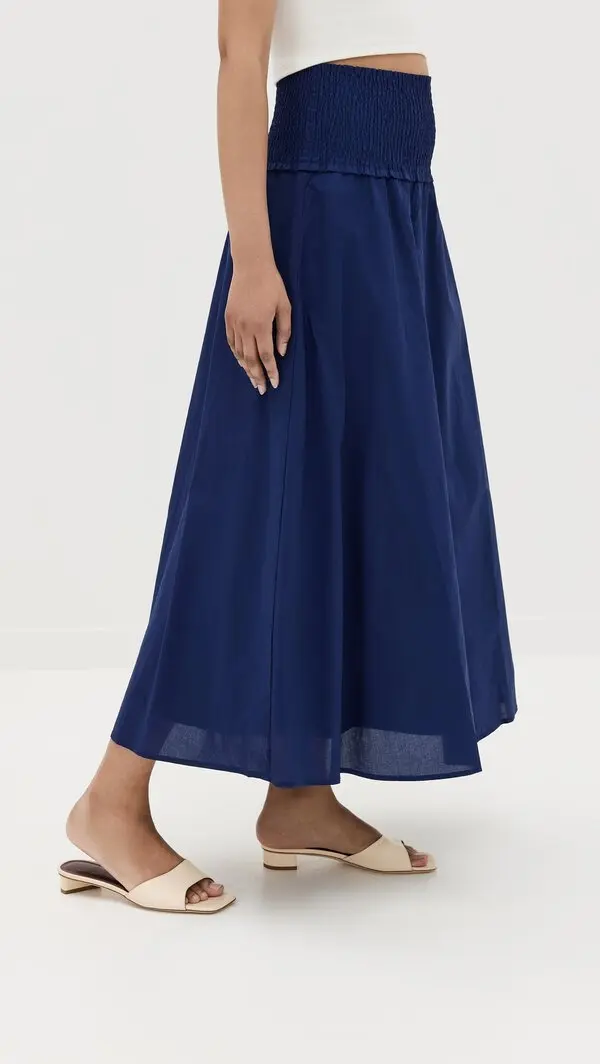 Hill House Home The Delphine Skirt - Navy