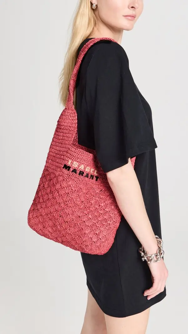 Isabel Marant Étoile Praia Raffia Bag